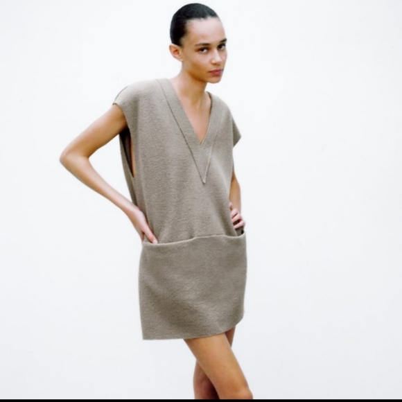 Zara | Sweaters | Zara Wool Vest Dress Limited Edition | Poshmark